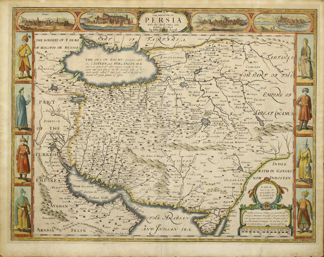 The Kingdome of Persia with the Cheef Citties and Habites Described