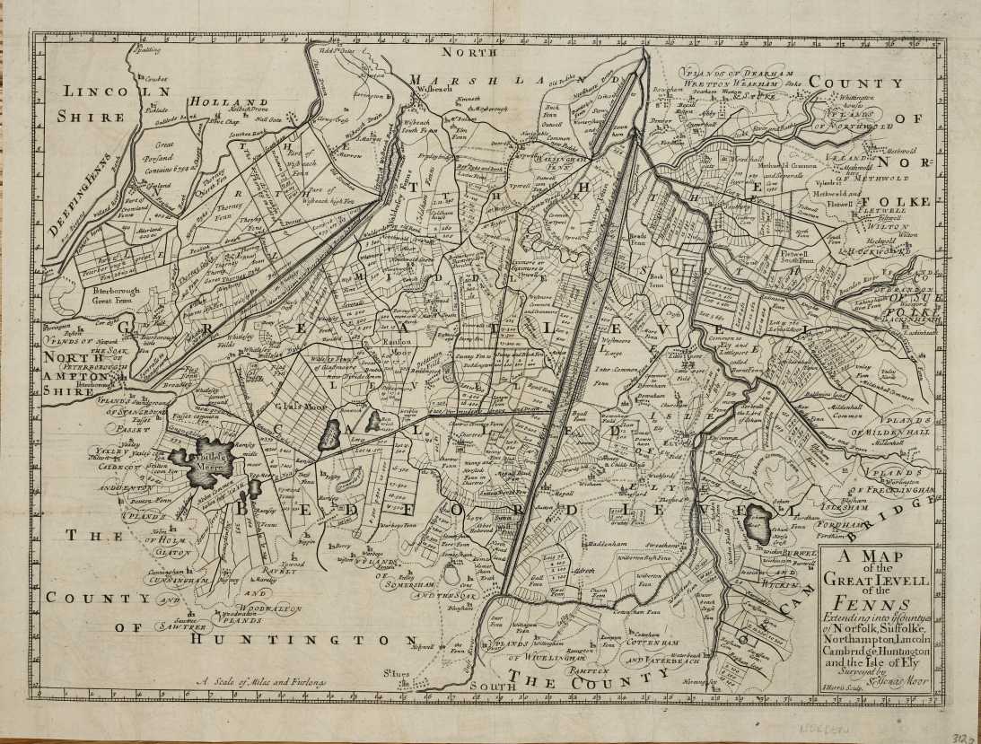 A Map of the Great Levell of the Fenns