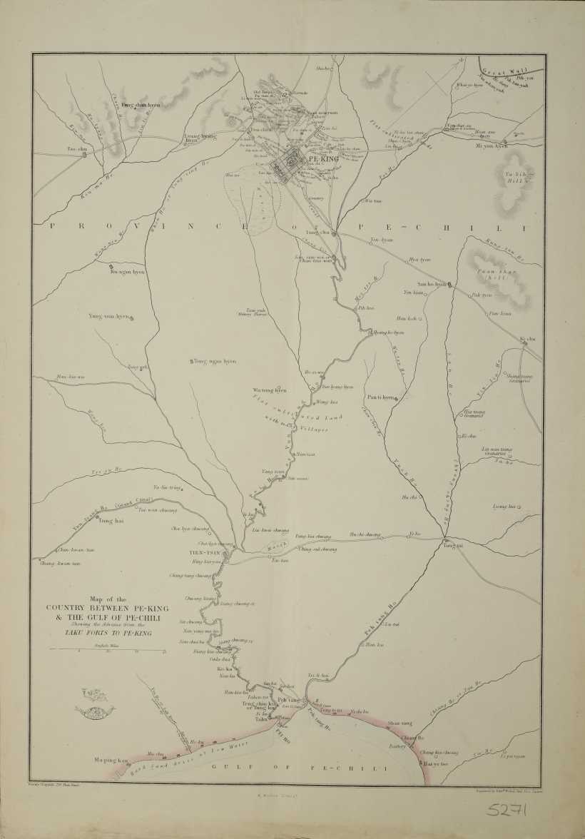 Country Between Pe-king & The Gulf of Pe-Chili