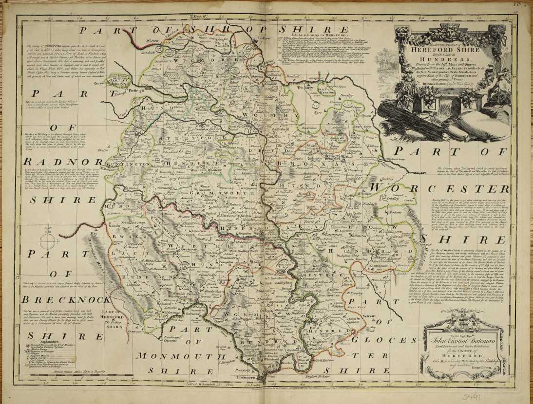 An Accurate Map of Herefordshire