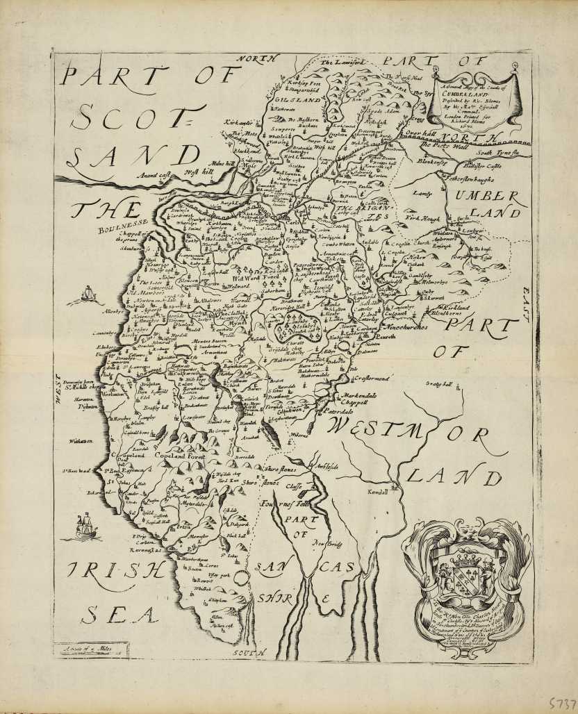 A Generall Mapp of the Countie of Cumberland