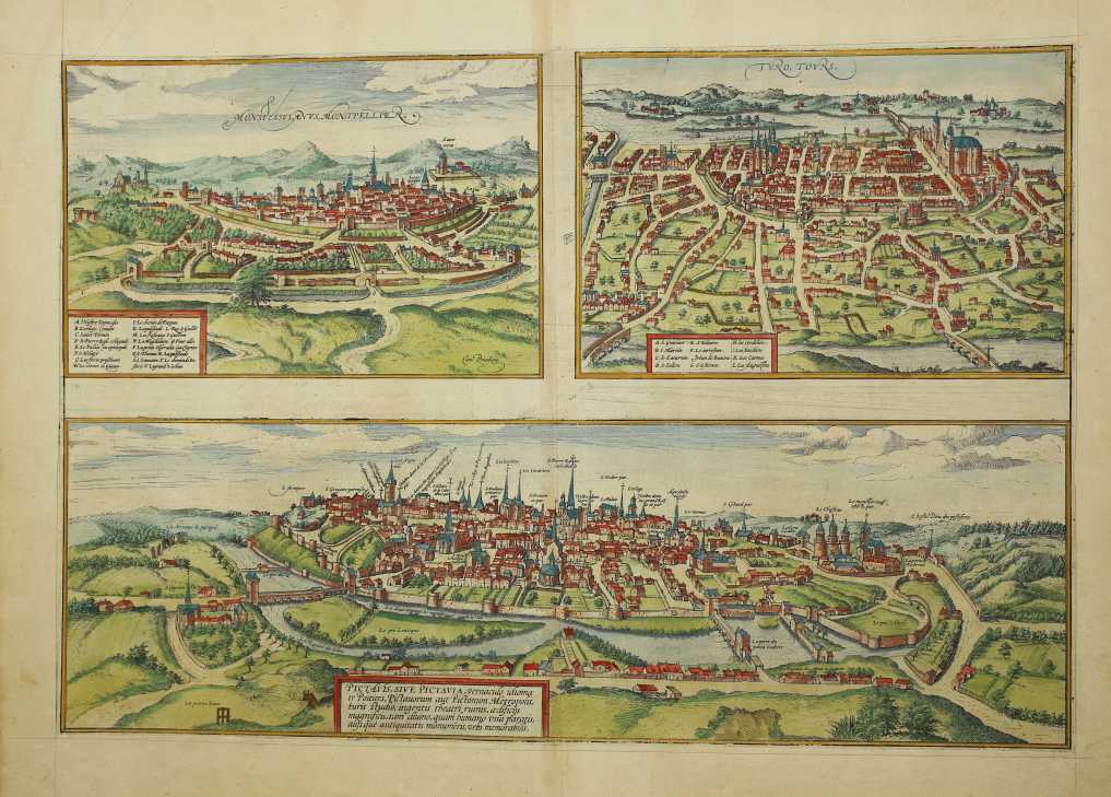 Monsiessulanus, Montpellier [with] Turo, Tours [and] Pictavis, sive ...
