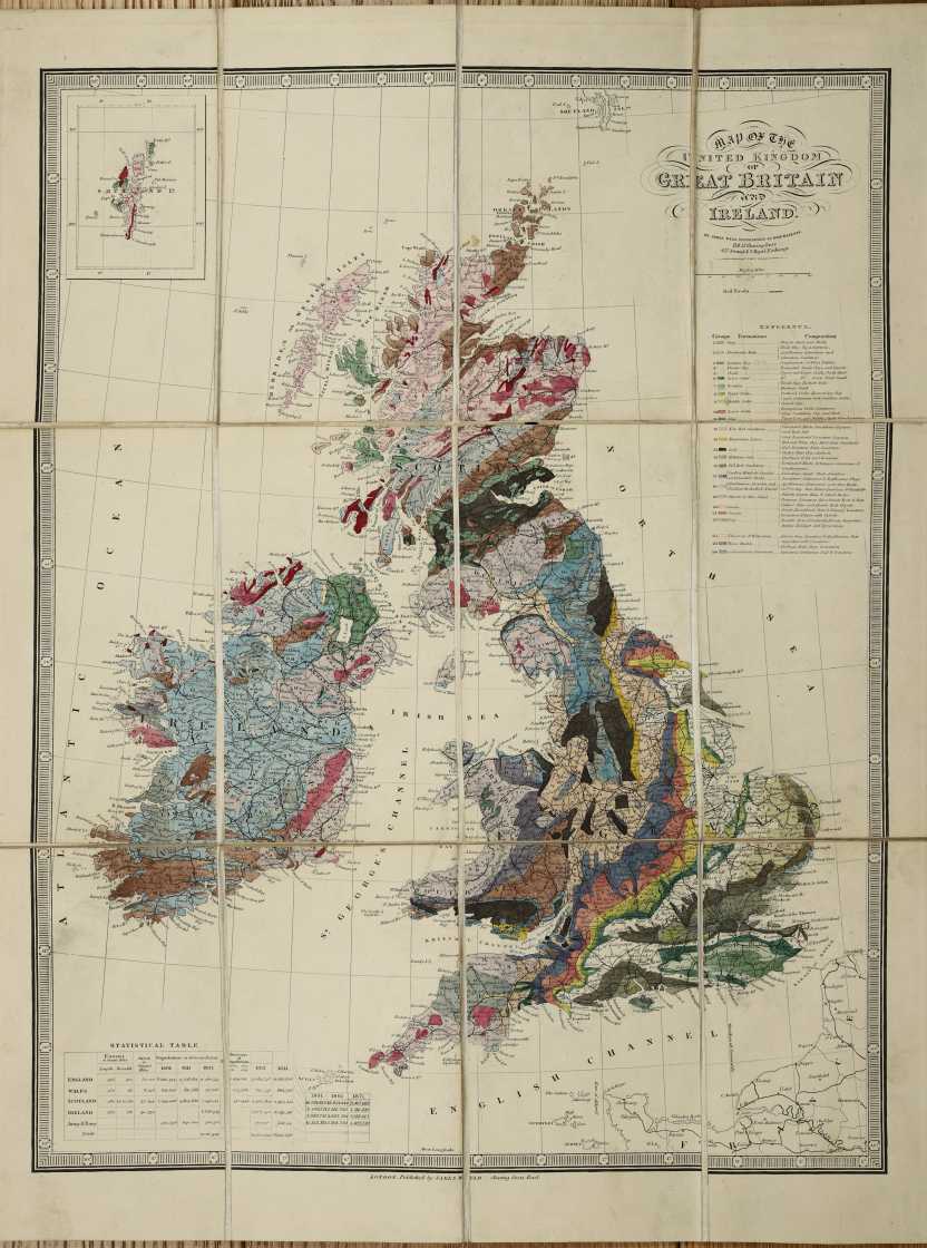 Map of The United Kingdom of Great Britain and Ireland