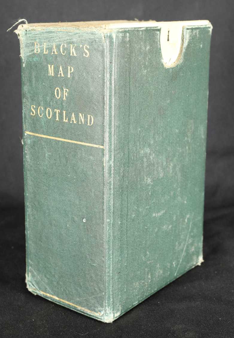 Black's New Large Map of Scotland Compiled from the Ordnance, Admiralty ...