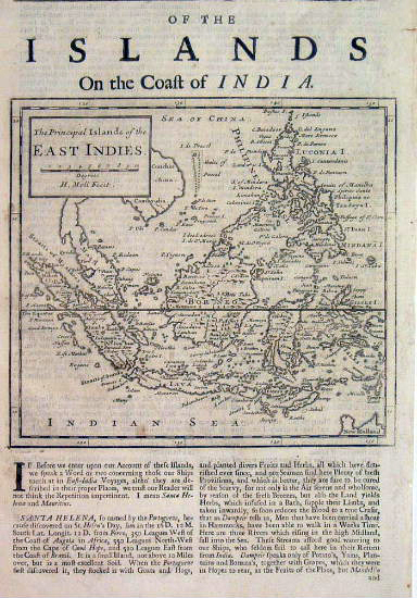 The Principle Islands of the East Indies
