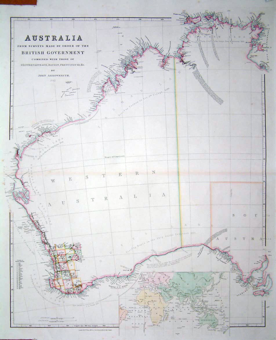 Australia from surveys made by order of the British Government