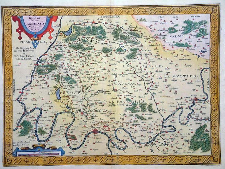 L'Isle de France, Parisiensis Agri Descrip.