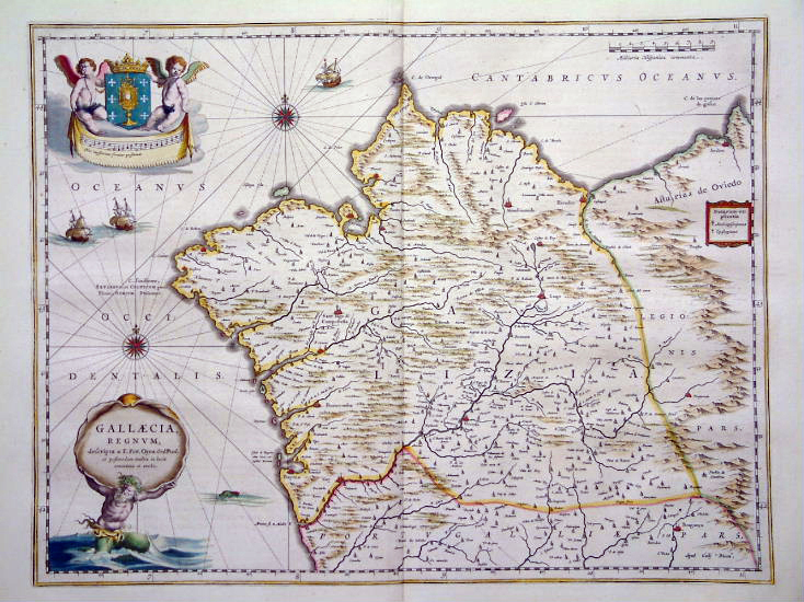 Gallaecia Regnum. Descripta a F. Fer. Ojea