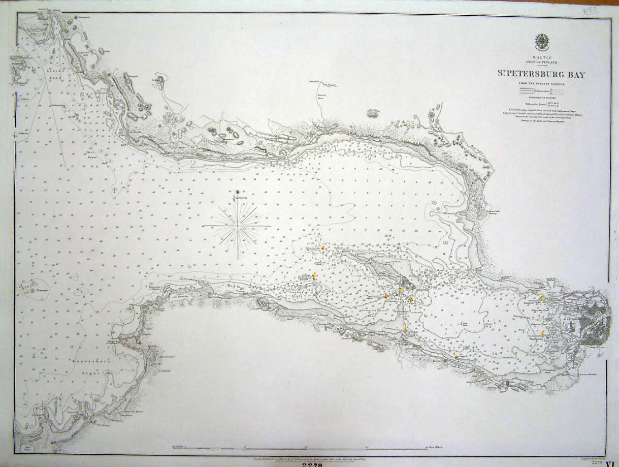 St. Petersburg Bay from the Russian Surveys
