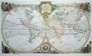 A New & Accurate Map of all the Known World