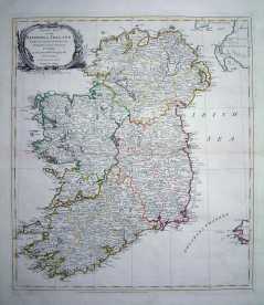 A New Map of the Kingdom of Ireland ...