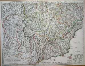 Carte du Piemont et du Monferrat
