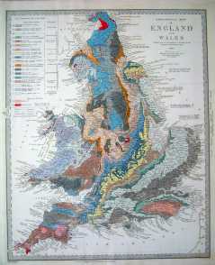 Geological Map of England and Wales