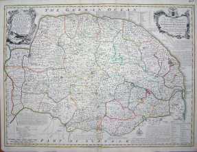An Accurate Map of the County of Norfolk