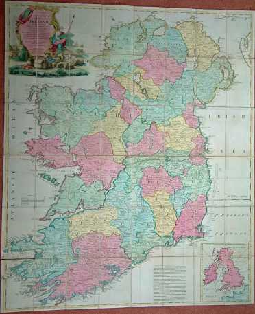 A New and Complete Map of the Kingdom of Ireland