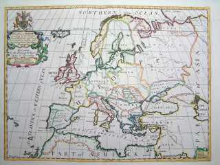 A New Map of Europe according to the Present General Divisions and ...