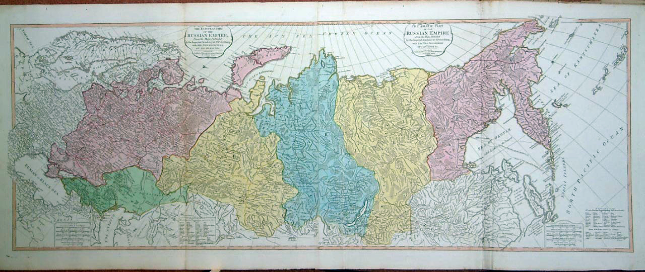 The European Part of the Russian Empire from the Maps Published by the ...