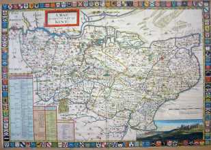 A Map of the County of Kent