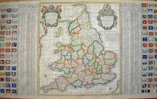 A New and Correct Map of the Roads in England and Wales