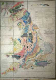 A Geological Map of England, Wales and Part of Scotland Showing also ...