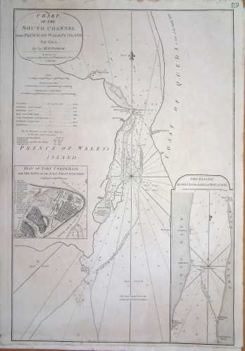 Chart of the South Channel from Prince of Wales's Island to Sea