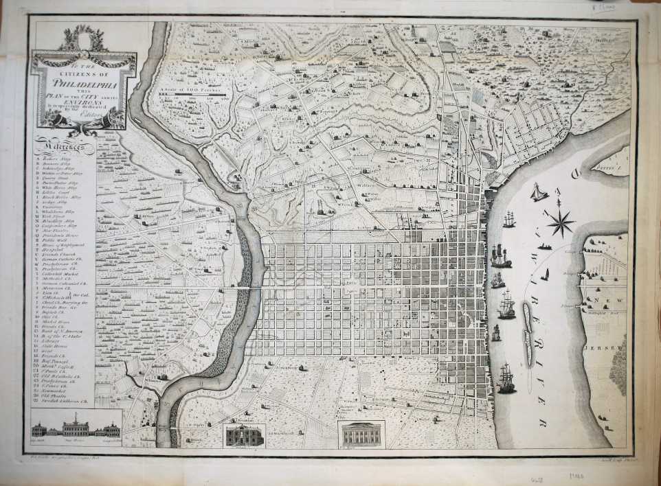 To the Citizens of Philadelphia this plan of the city and its environs ...