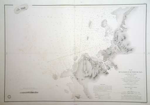 Plan de la Rada et du Port de Nafa (Archipel Lou-Tchou)