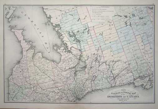 Dominion of Canada (set of 11 maps)