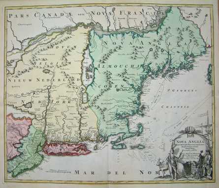 Nova Anglia Septentrionali Americae Implantata Anglorumque Coloniis ...