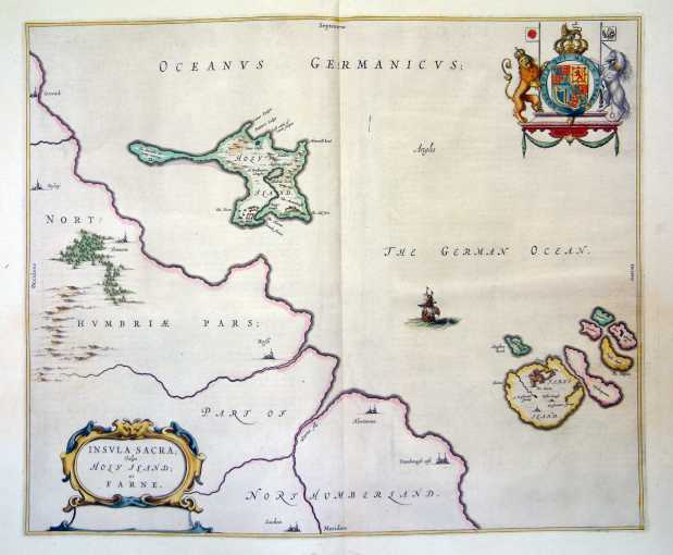 Insula Sacra; vulgo Holy Iland; et Farne