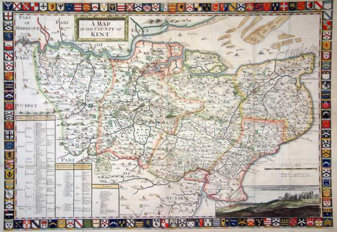 A Map of the County of Kent