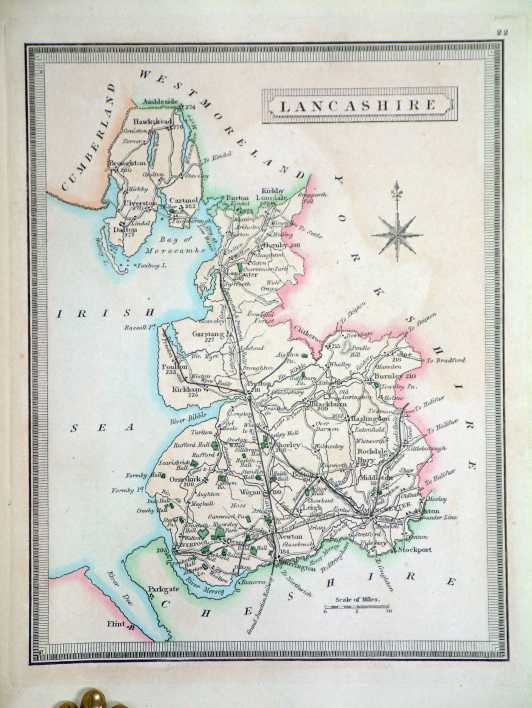 A Travelling Atlas, containing a complete Set of County Maps, on which ...
