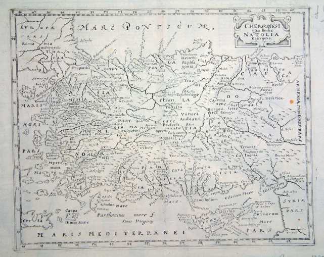 Chersonesi quae hodie Natolia Descriptio