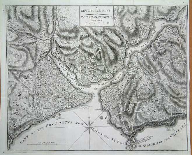 A New and Accurate Plan of Constantinople from a Late Survey
