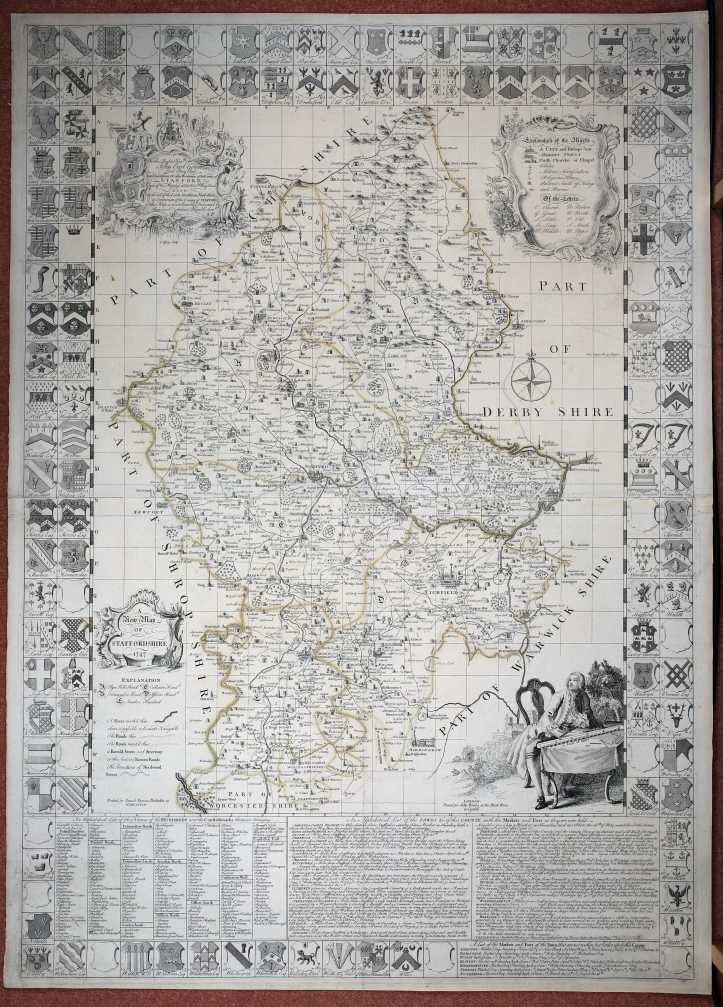 A Map of the County of Stafford