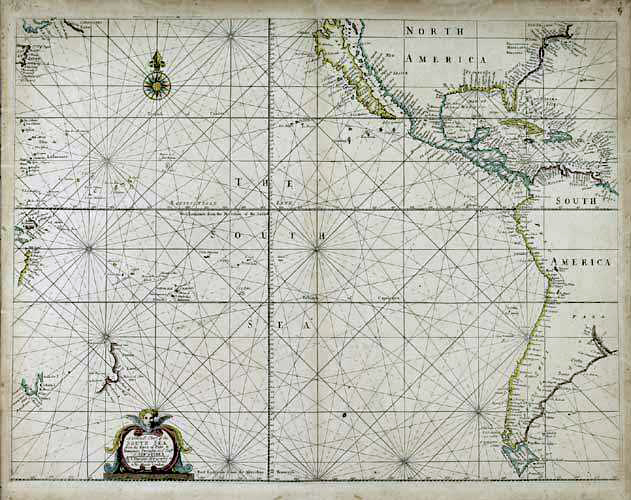 A Generall Chart of the South Sea