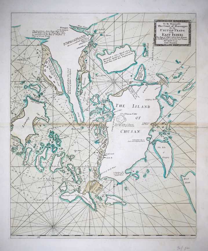 This Mapp of Chusan & Parts Adjacent