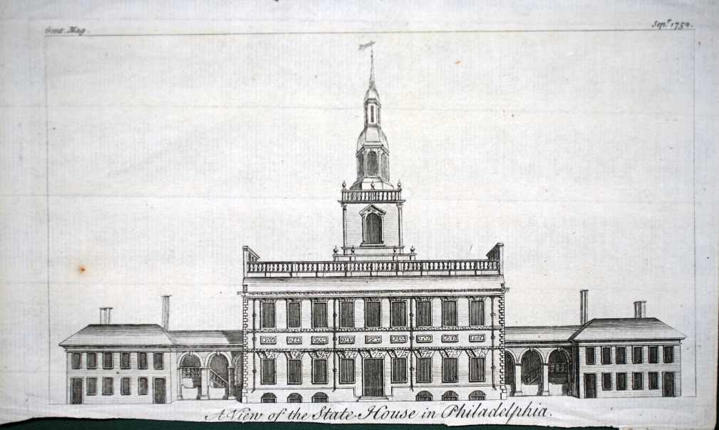 A View of the State House in Philadelphia