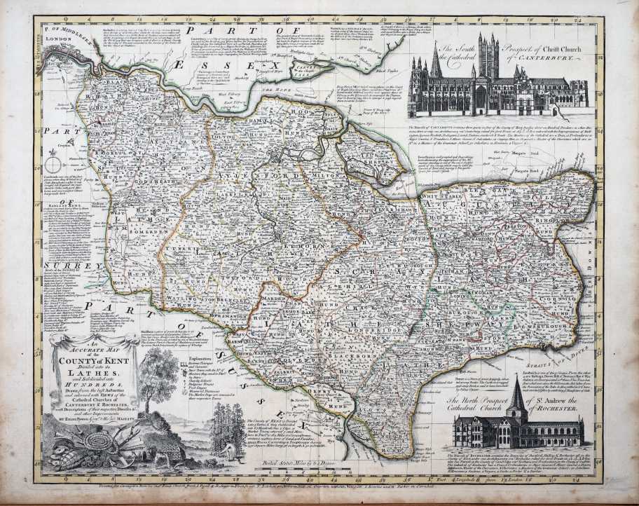 An Accurate Map of the County of Kent