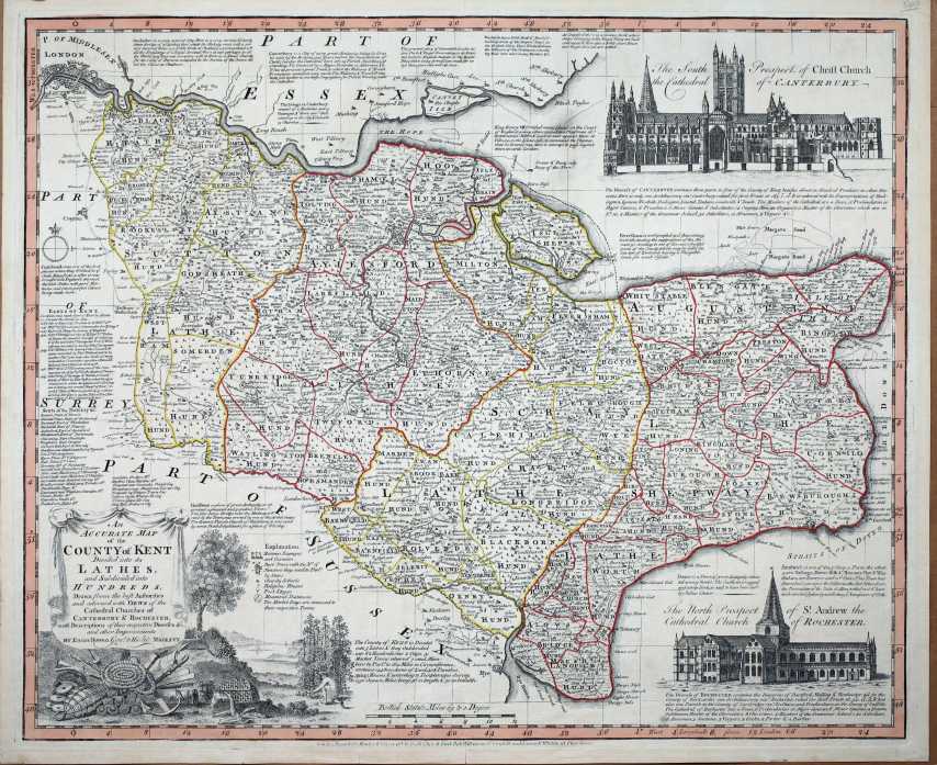 An Accurate Map of the County of Kent