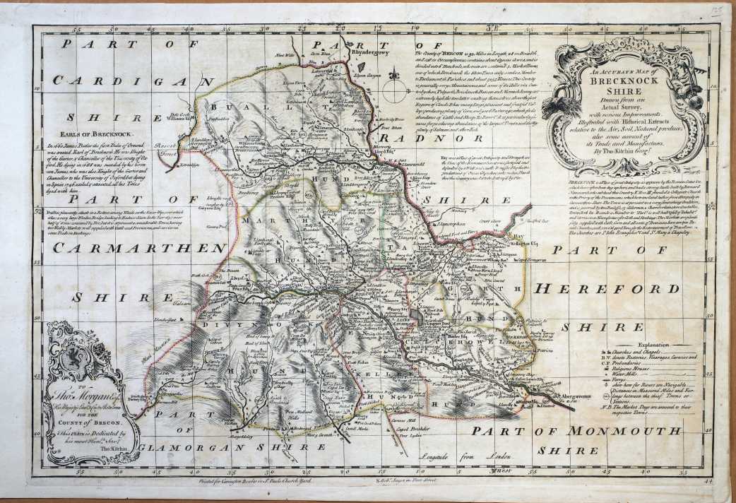 An Accurate Map of Brecknockshire