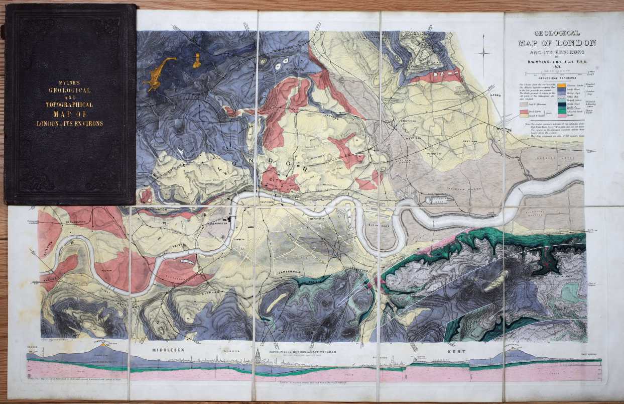Geological Map of London and its Environs
