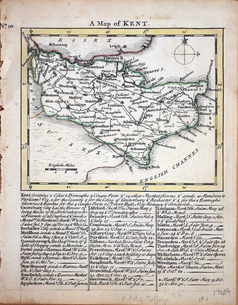 A Map of Kent