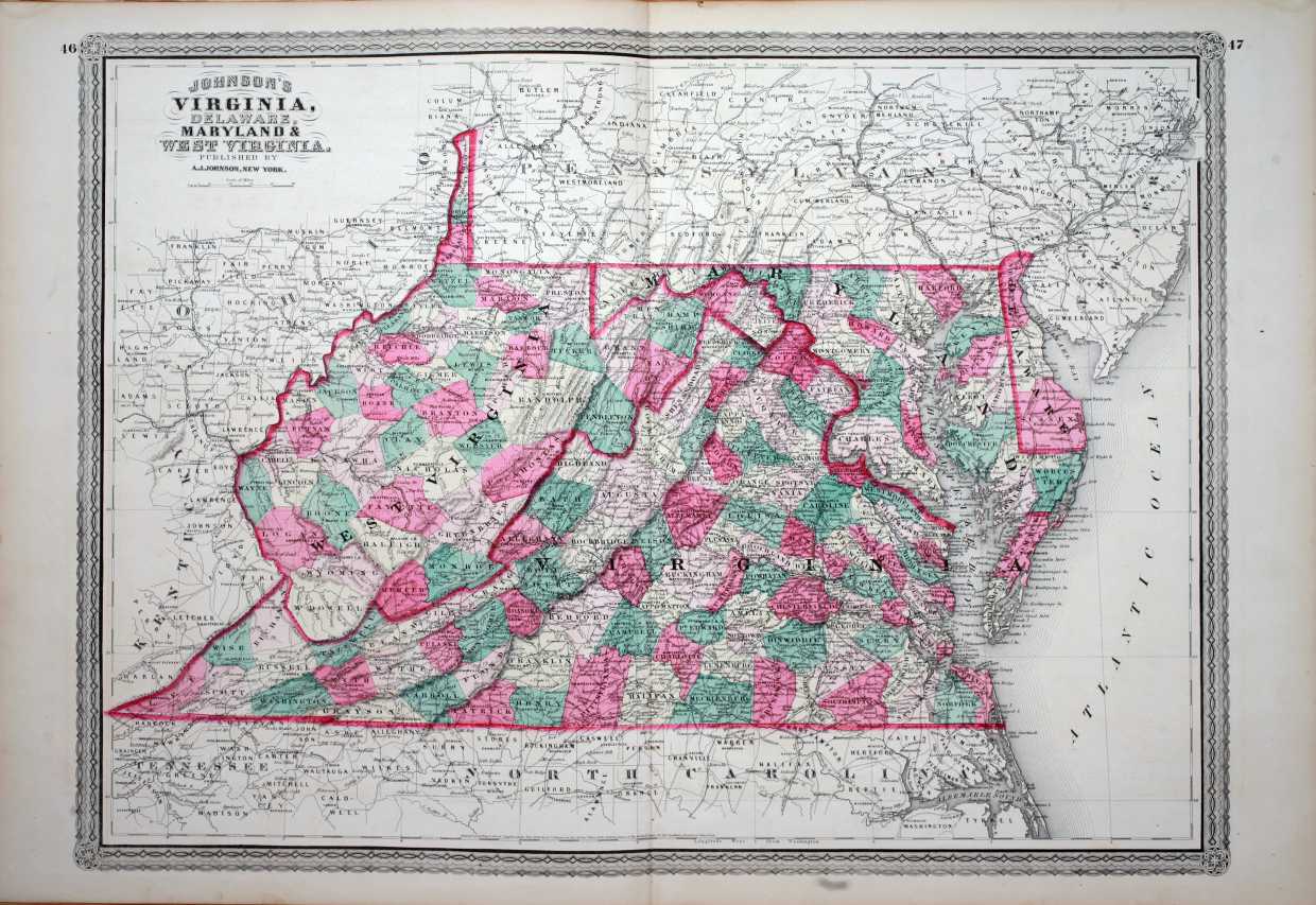 Johnson's Virginia, Delaware, Maryland & West Virginia