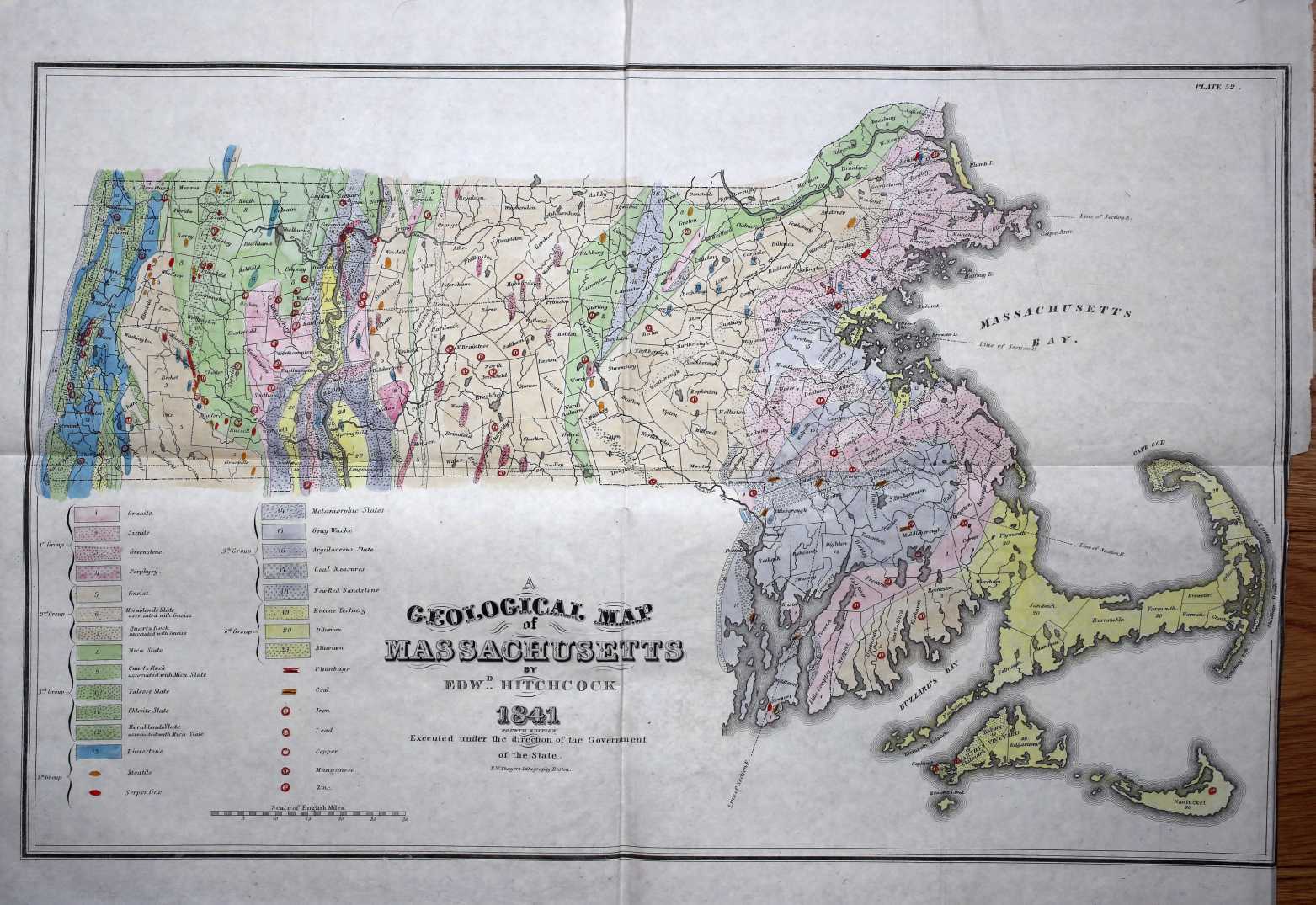A Geological Map of Massachusetts