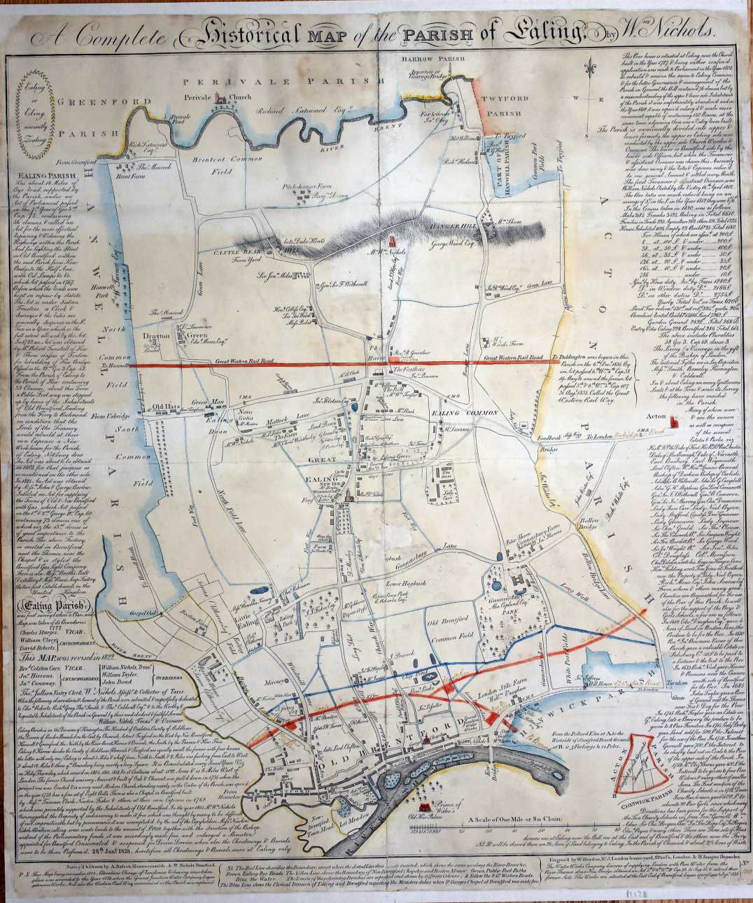 A Complete Historical Map of the Parish of Ealing