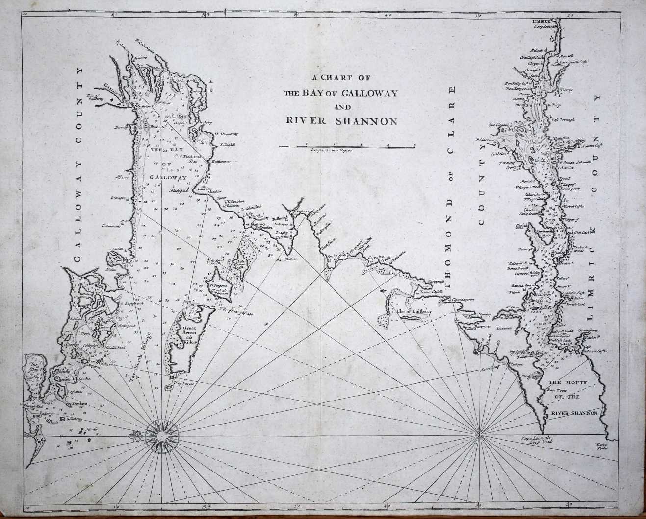 A Chart of the Bay of Galloway and River Shannon
