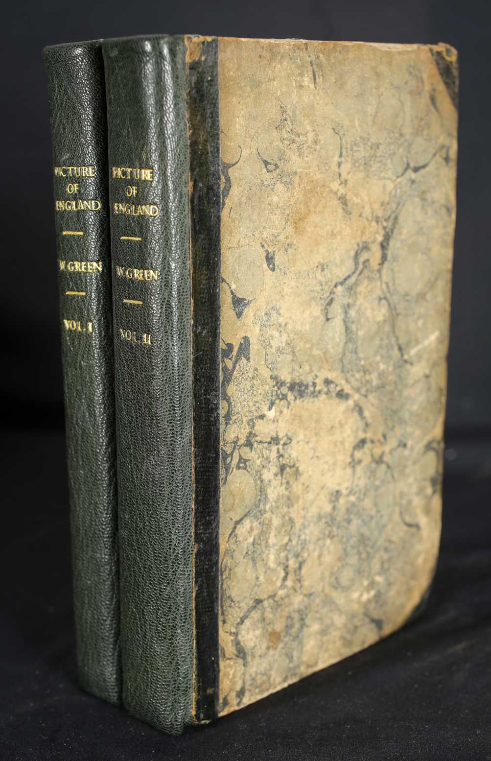 The Picture of England Illustrated with correct colour'd Maps of the ...