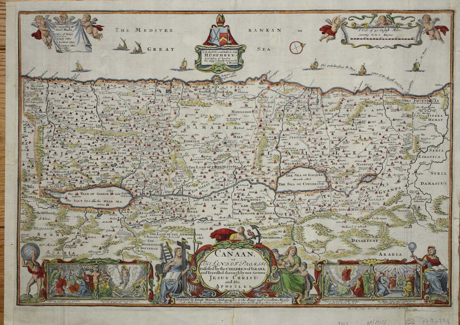 Canaan or the Land of Promise, Possessed by the Children of Israel and ...