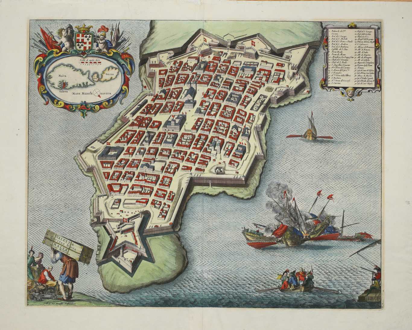 Valetta Civitas Nova Maltae Olim Millitae